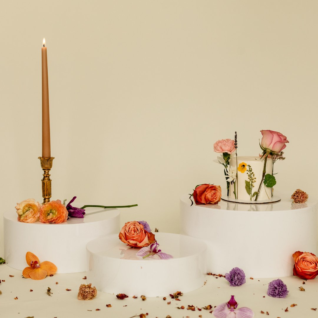 Showcase Your Best with the Round Trio Collection - 3 Piece Set